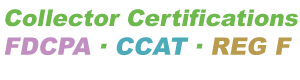 FDCPA Certification – FDCPA Certification